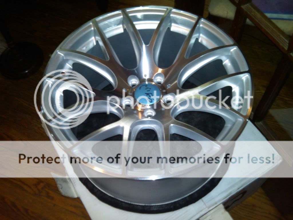 FT/FS- Brand new in box 18x9.5 all the way around Miro 111 wheels. With ...